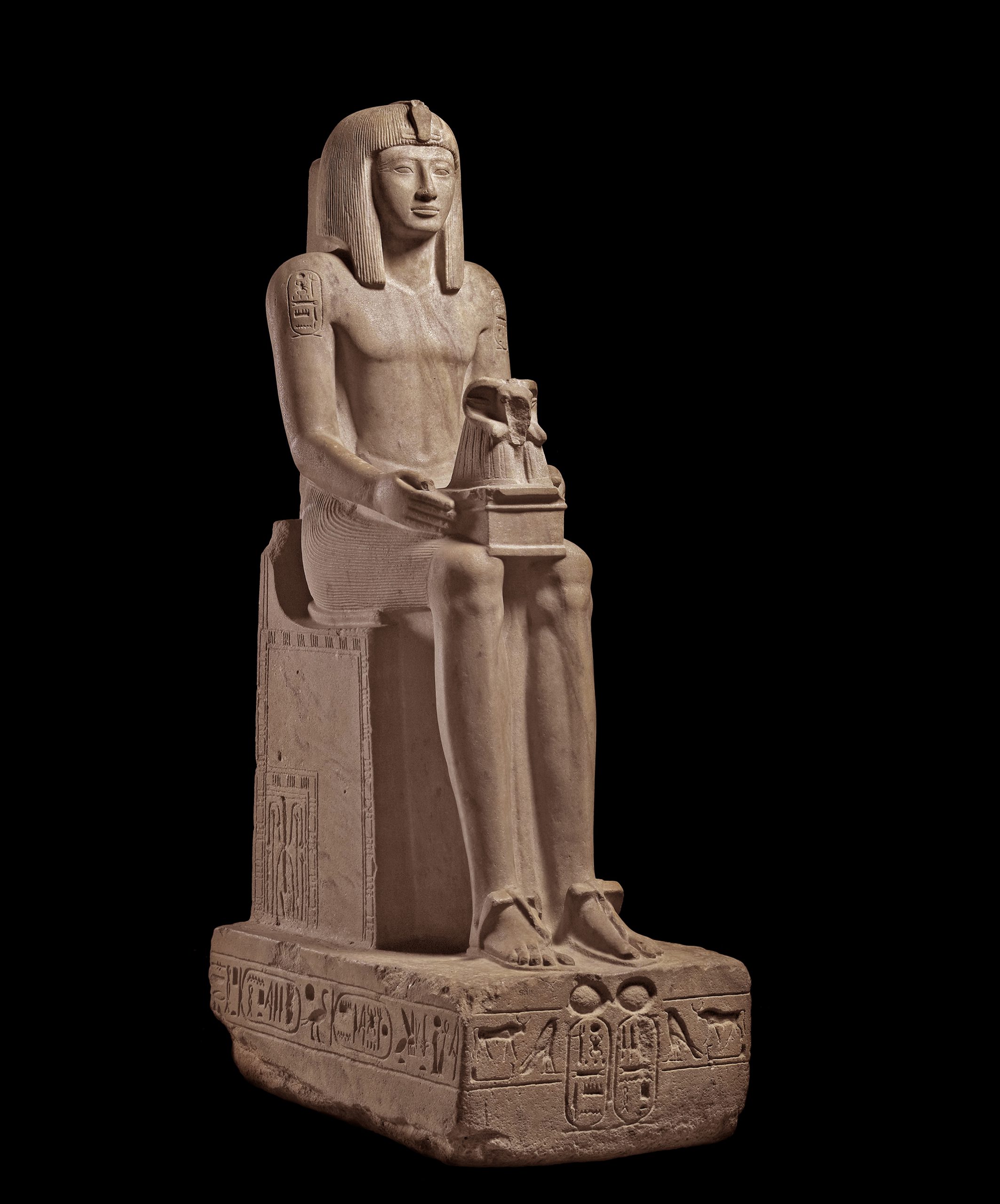 Faraó Seti II em majestade, Egito, 1215 a.C. (c.), British Museum ...
