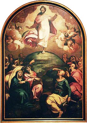 Ascensão, Fernão Gomes, 1590 (c.), Museu Diocesano de Arte Sacra do ...