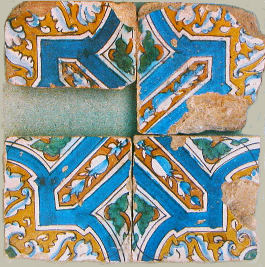 Azulejos majólica, Andaluzia, 1600 (c.), Casa-Museu Frederico de ...