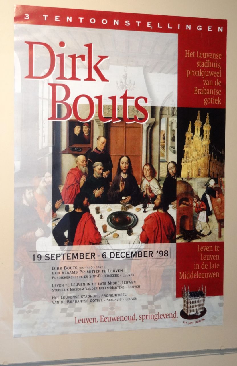 Dirk Bouts, cartaz de 1998, Louvaina, Museu de Arte Sacra do Funchal ...