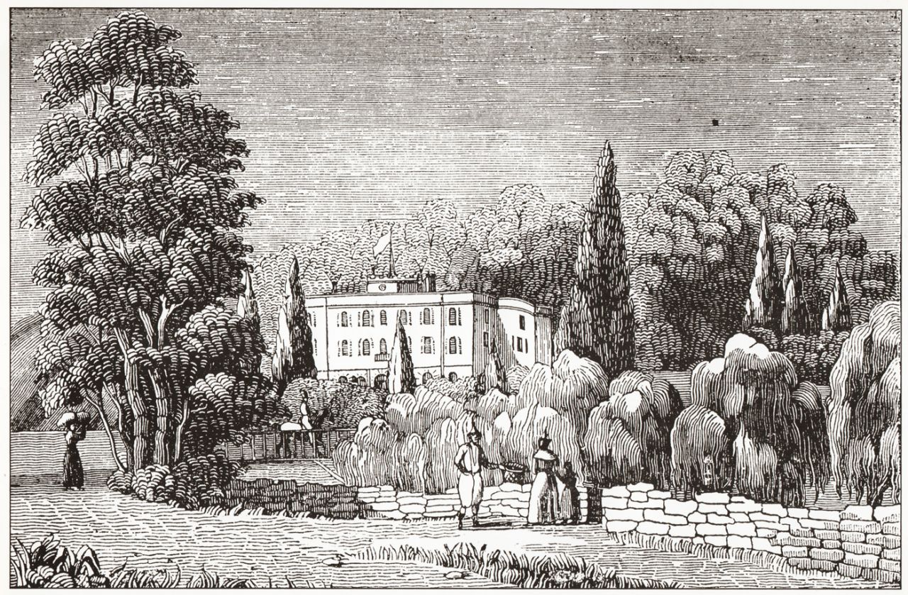 Quinta do Jardim da Serra, 1841, Estreito de Câmara de Lobos, ilha da ...