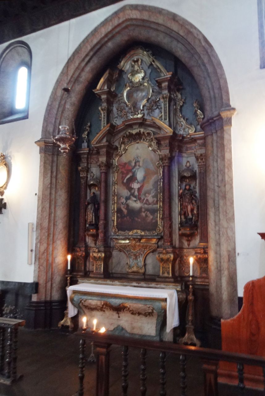 Retábulo do Altar das Almas, 1797, sé do Funchal, ilha da Madeira ...