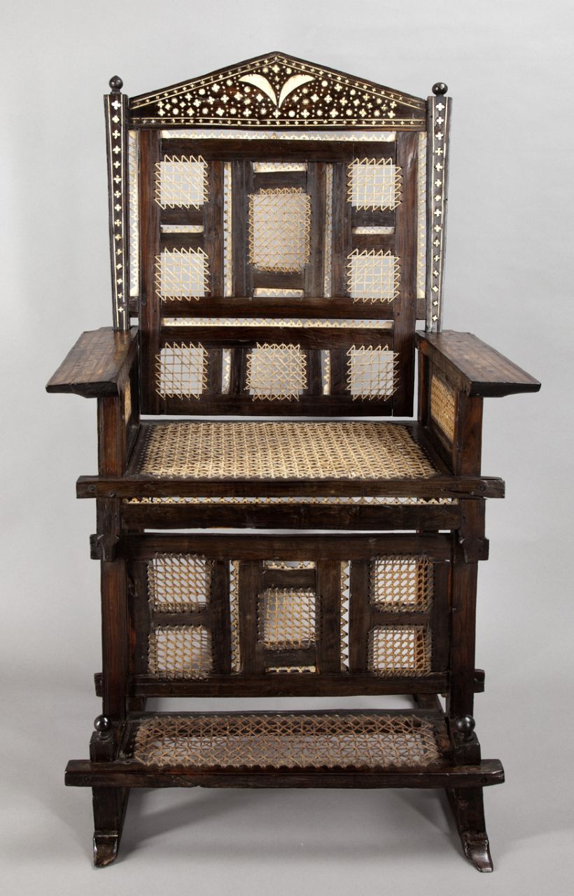 Cadeira dita de Mombaça, coleção Peter Petrou, 1800 a 1850 (c ...