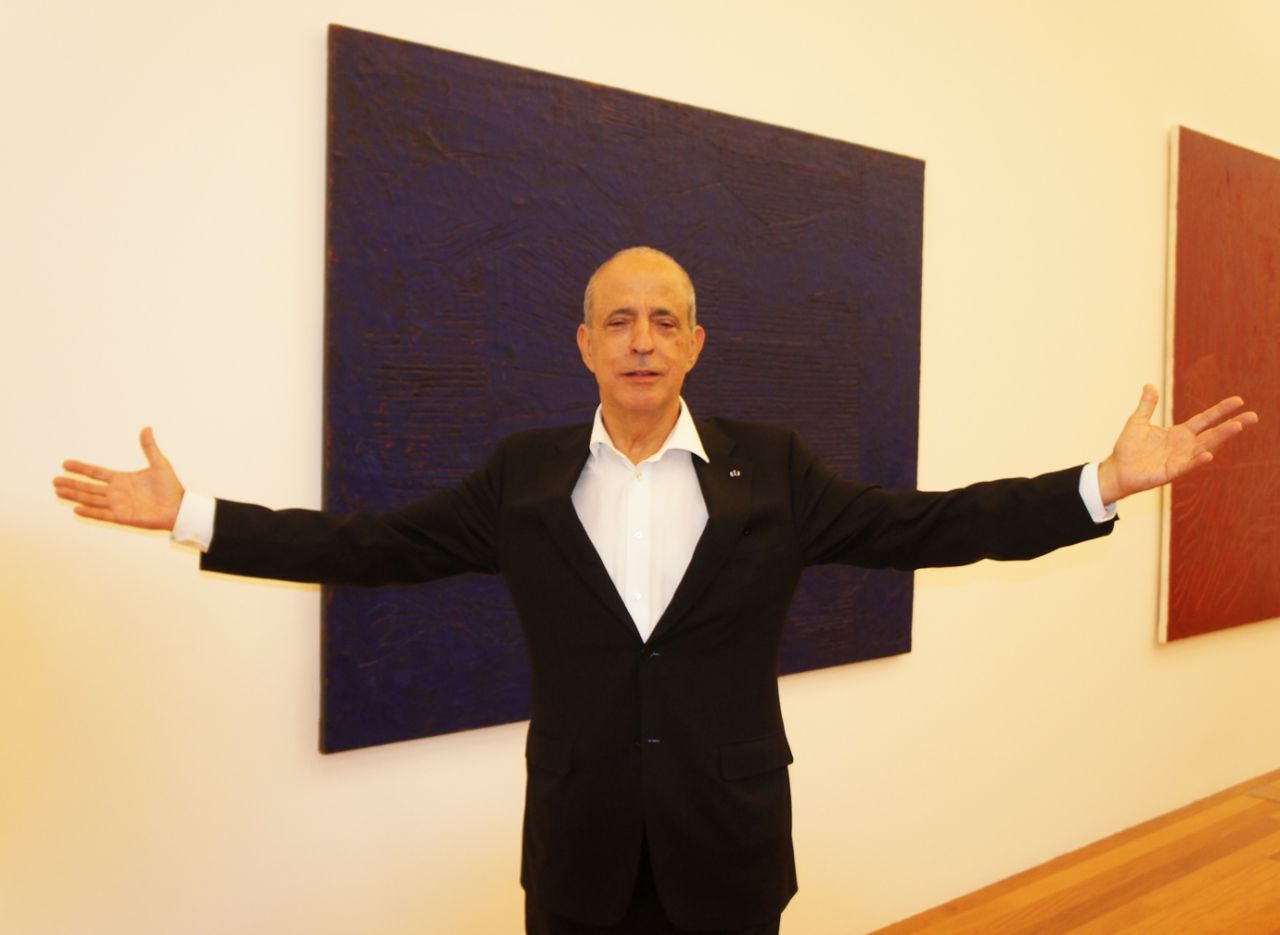Comendador Joe Berardo no Museu de Arte Contemporânea da Madeira, 2015 ...