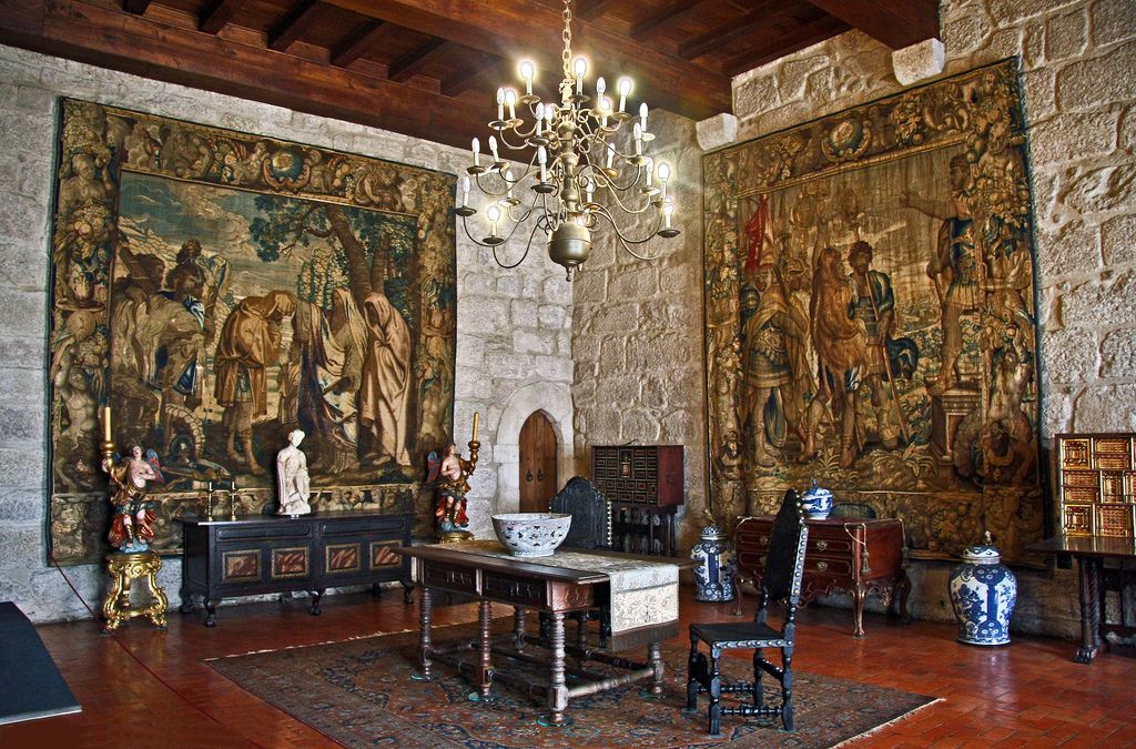 Tapeçarias do Paço dos Duques de Bragança, 1650 (c.), Guimarães ...