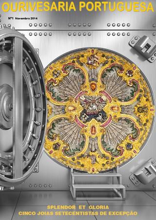 Revista Ourivesaria Portuguesa com o resplendor do Senhor Santo Cristo ...