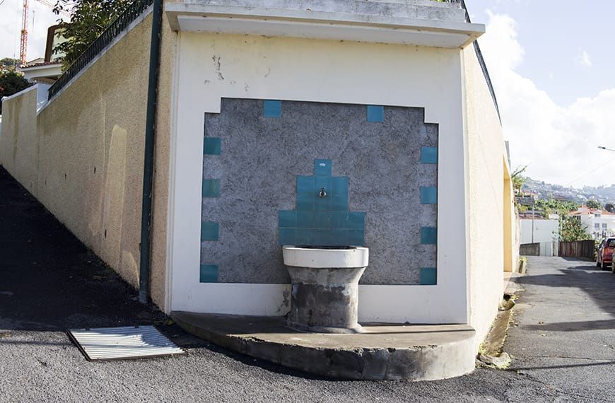 Fontanário da Rua da Quinta da Aragem, 1949 (c.), Imaculado, Funchal ...