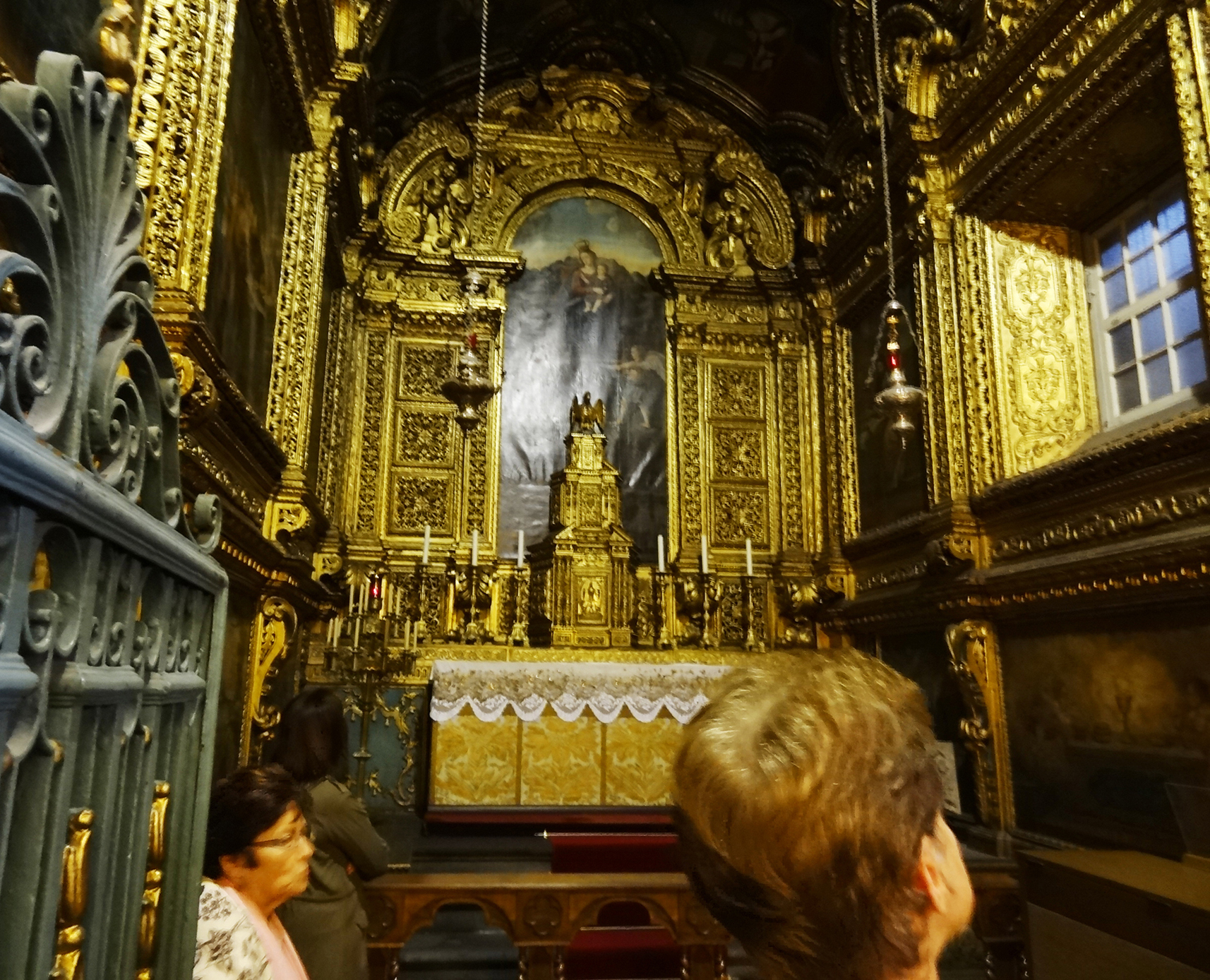 Altar da capela do Santíssimo da matriz de São Pedro do Funchal, 1743 ...