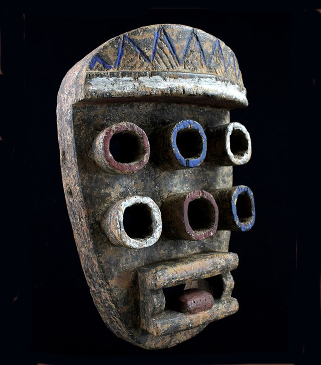 Máscara dos Grebo, 2000 (c.), Costa do Marfim. – Arquipélagos