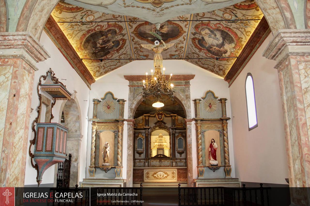 Arco triunfal da antiga igreja matriz da Camacha, 1784 (c ...