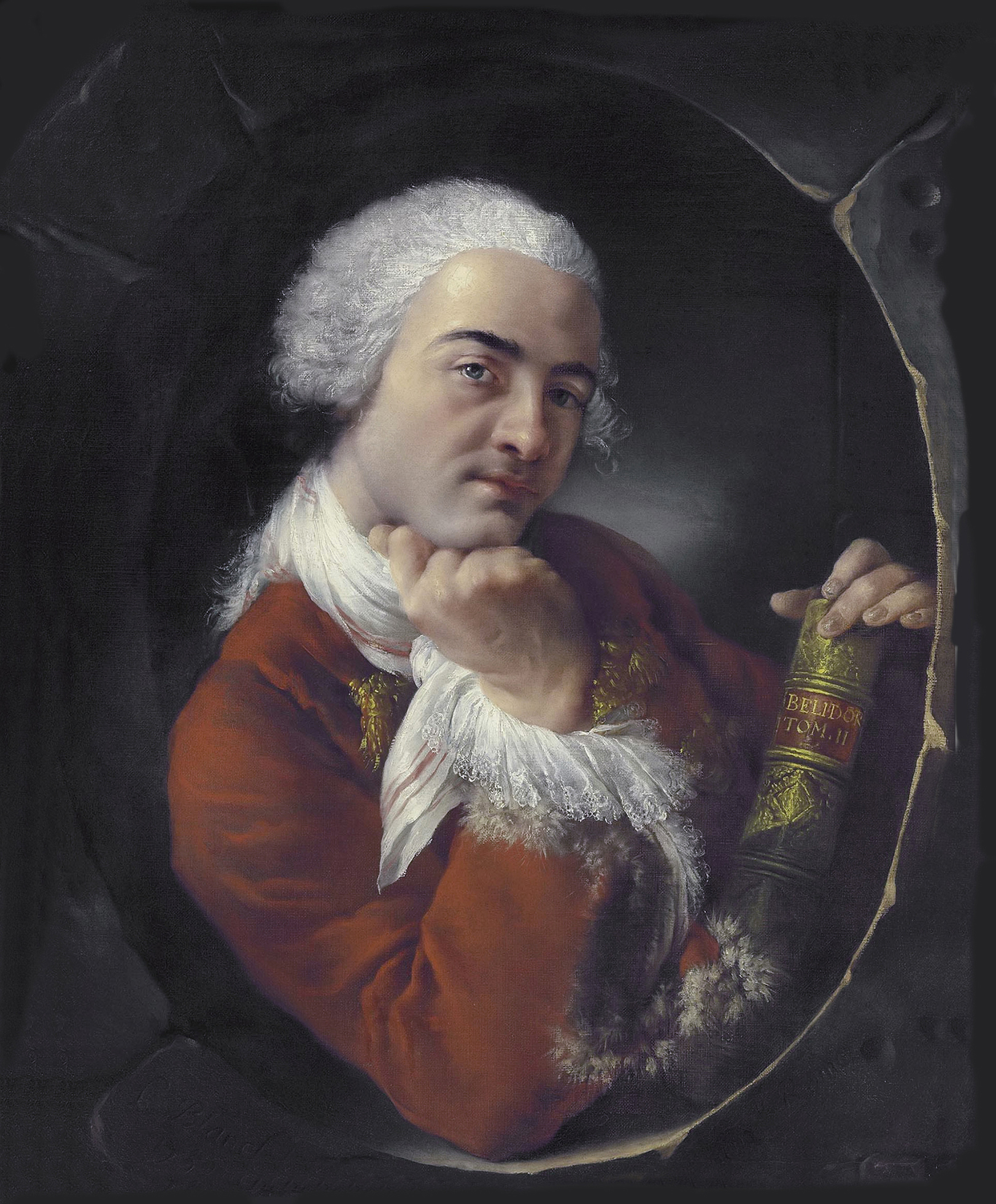 Bernard Forest de Bélidor, óleo de Louis Blanchet, Roma, 1752, Itália ...