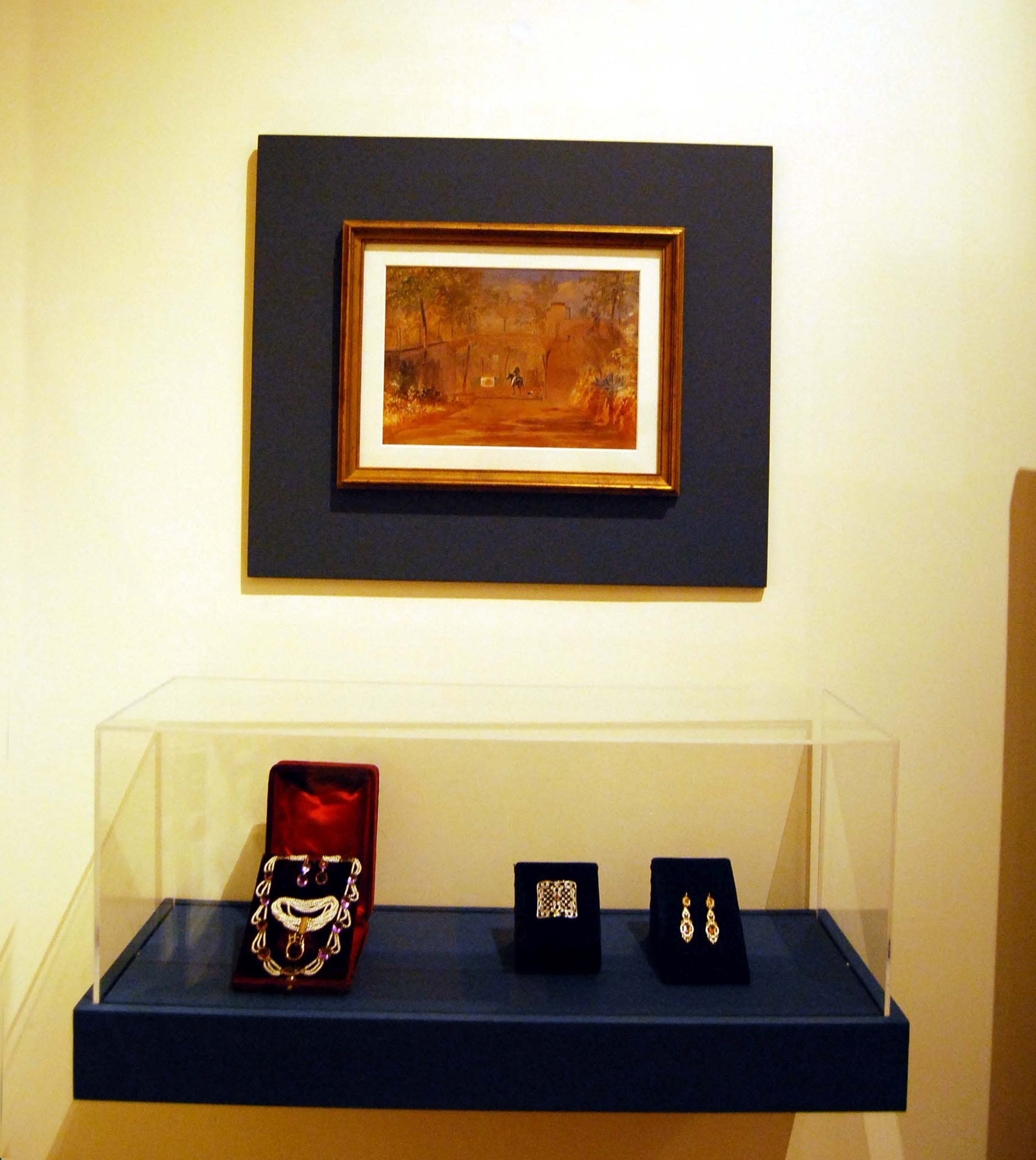 James David Webster Gordon a cavalo junto da Quinta do Monte, aguarela ...