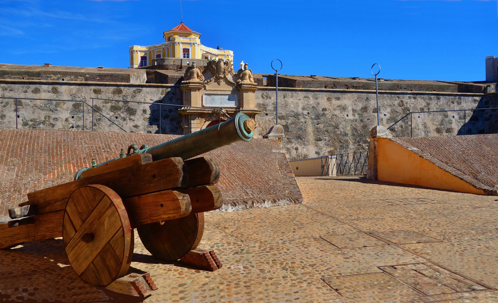 Forte de Nossa Senhora da Graça de Elvas ou Forte Conde de Lippe, 1767 ...