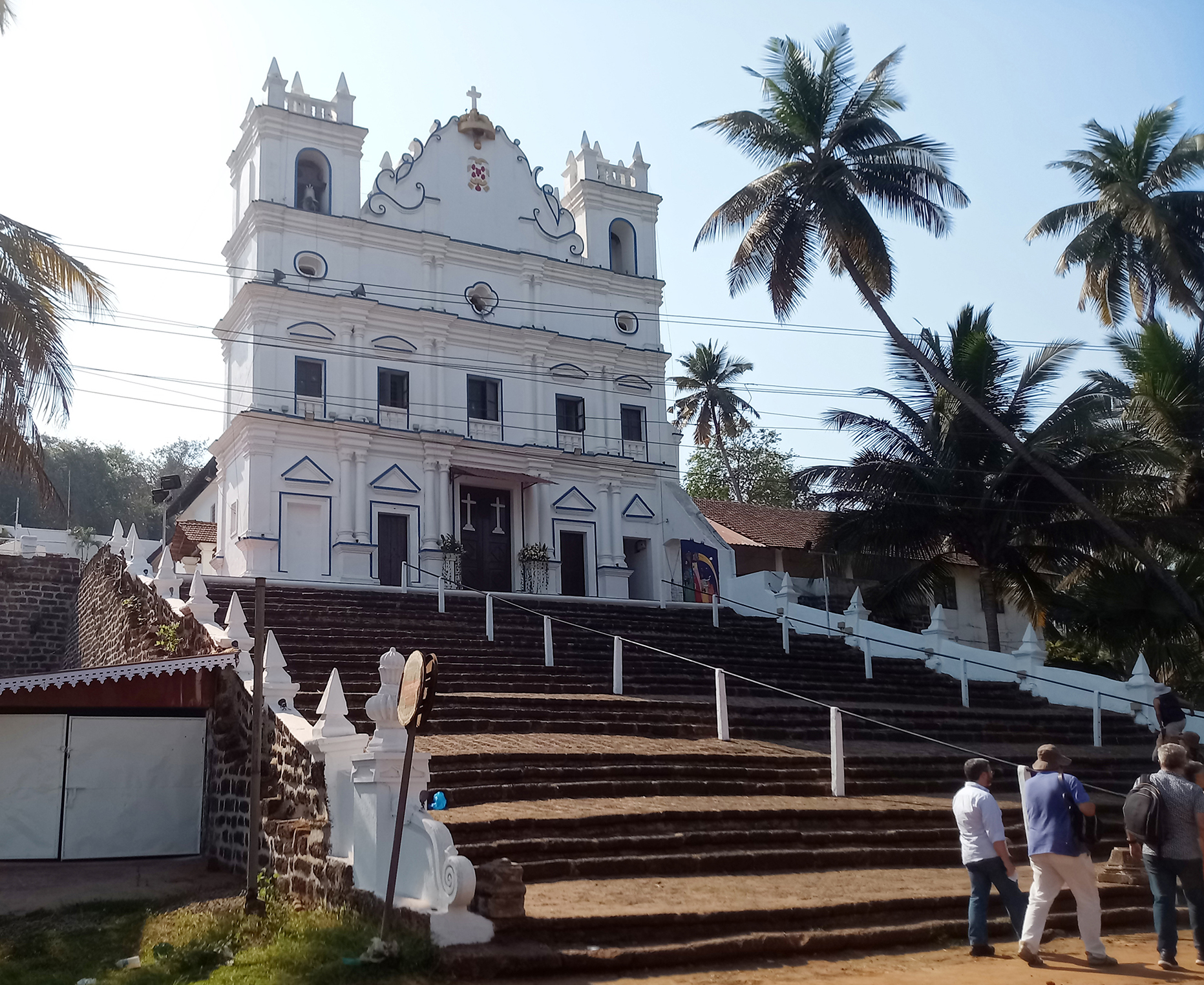 Igreja dos Reis Magos de Bardez, reconstrução de 1700 a 1771 (c ...