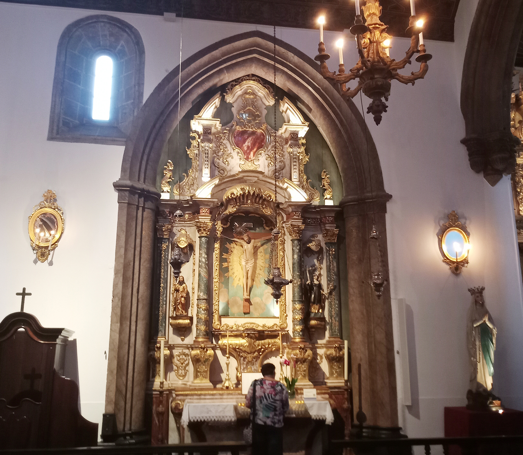 Retábulo do Senhor do Milagre, oficinas de Estêvão Teixeira de Nóbrega ...