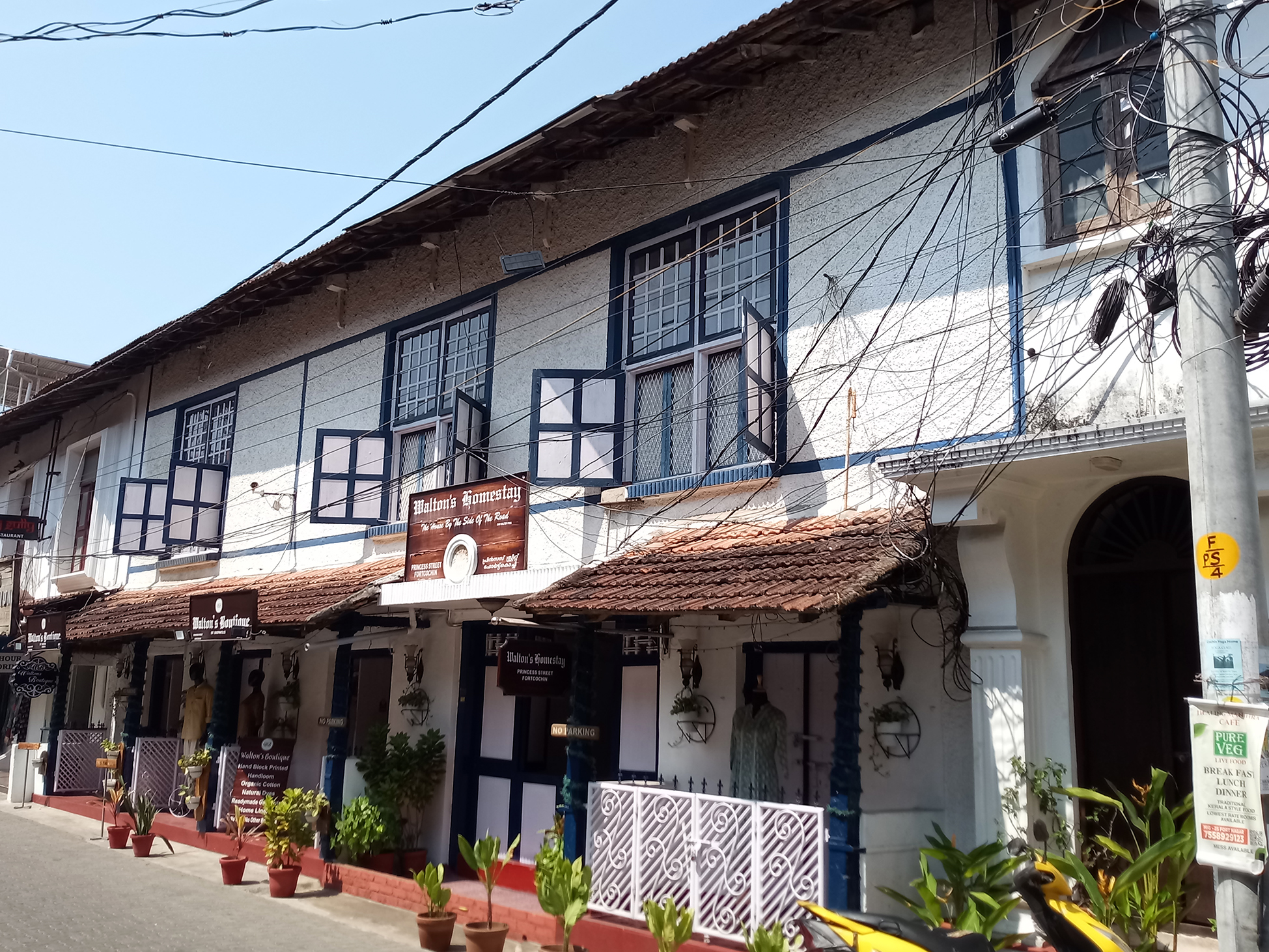 Walton’s Home Stay de Cochim, fevereiro de 2023, Princess Street, Kochi ...