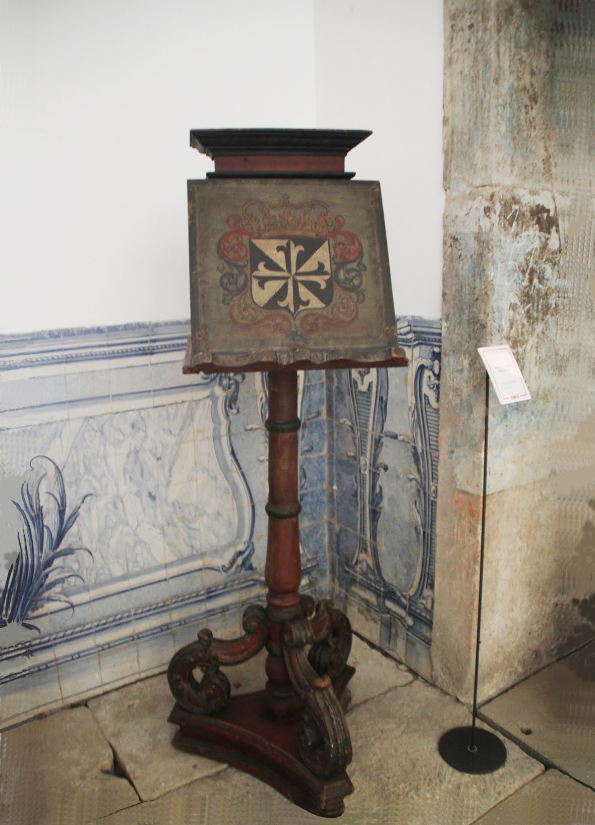 Estante de missal dominicana, 1780 (c.), igreja de Nossa Senhora da ...