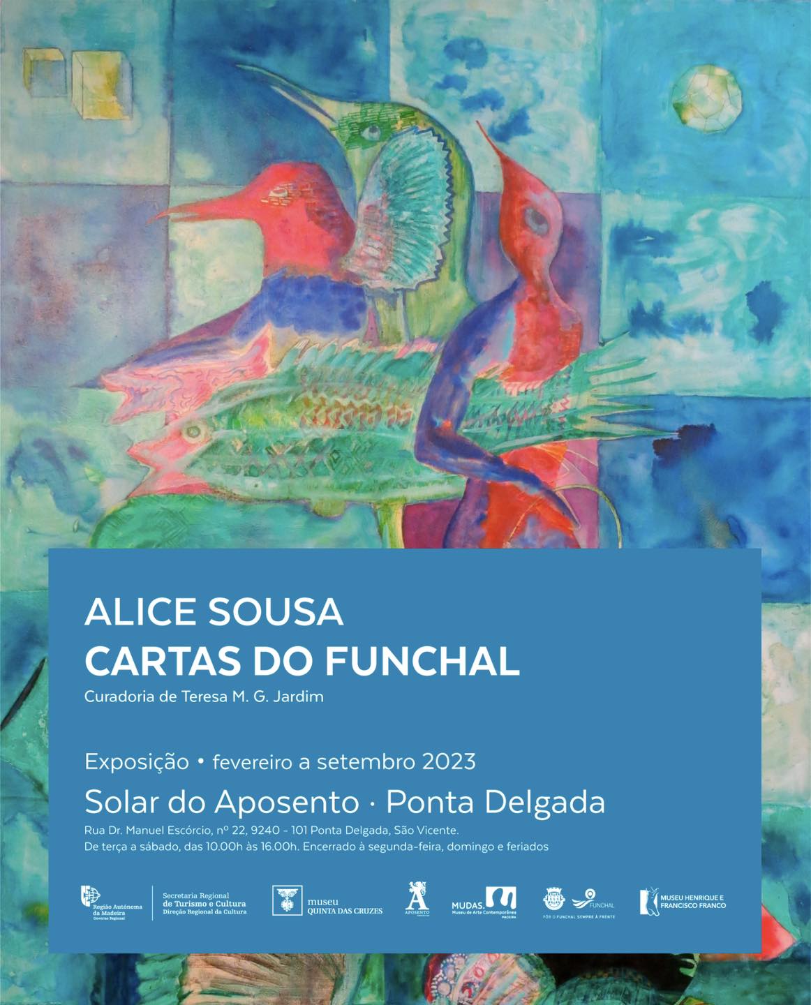 Exposição “Cartas do Funchal”, Alice Sousa no Solar do Aposento ...