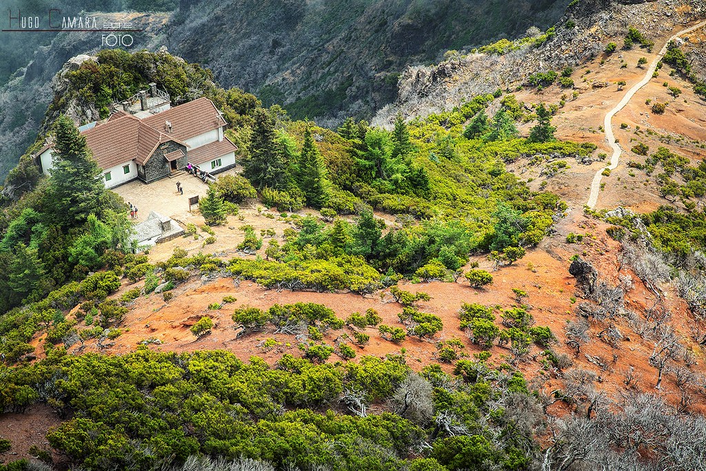 Casa de abrigo do Pico Ruivo, reforma de agosto de 2019, Santana, ilha ...