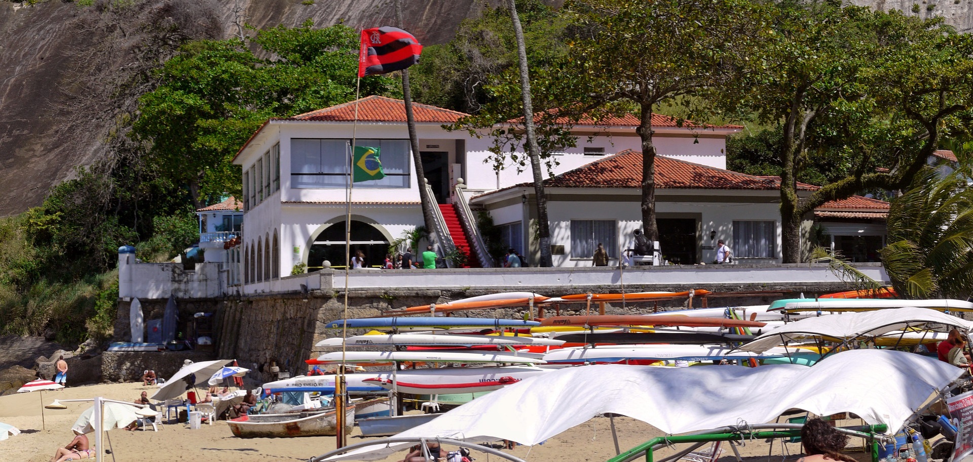 Forte da Praia Vermelha, 1700 (c.) e seguintes, Bairro da Urca, Rio de ...