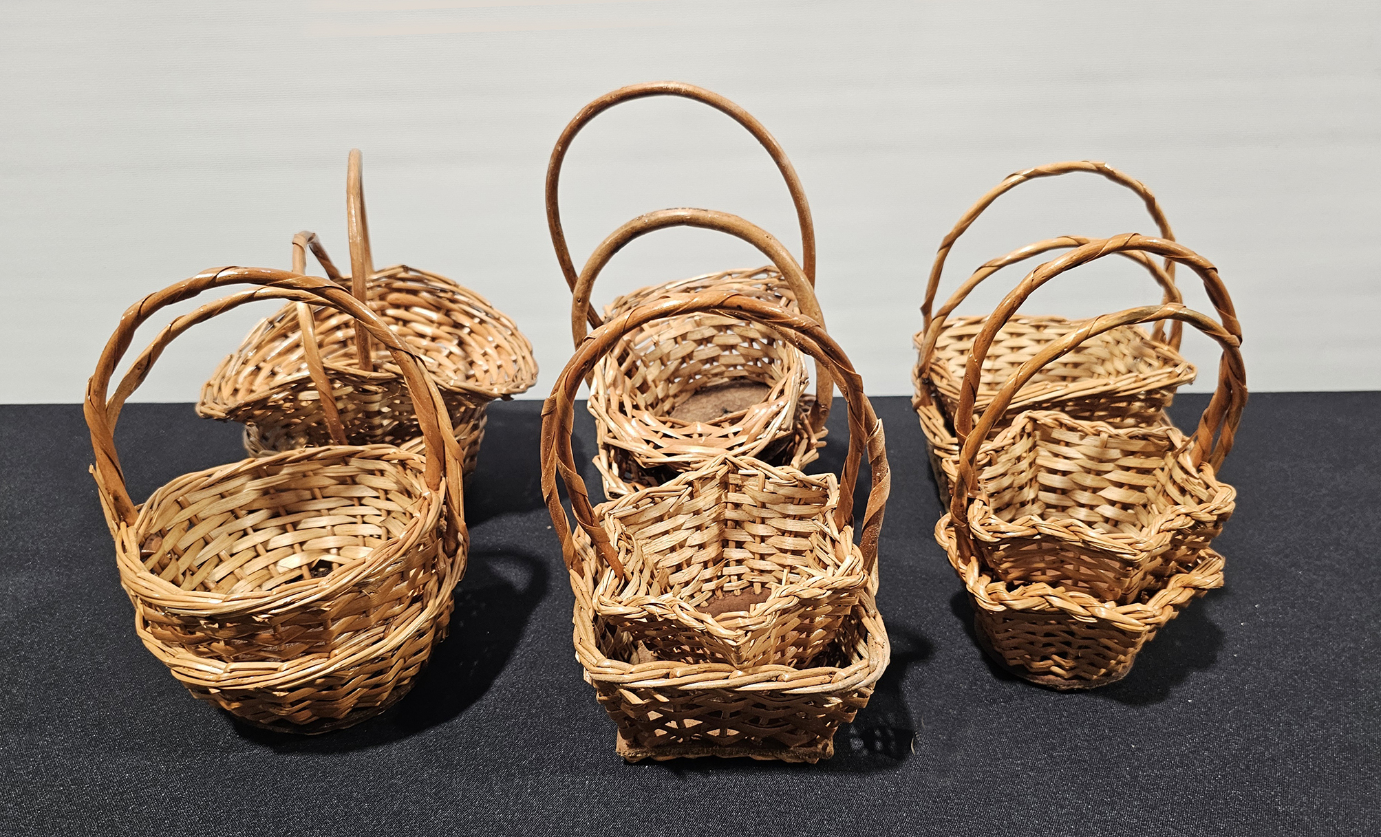 Cestos em vime, oficina da Camacha (atr.), 2000 (c.), ilha da Madeira ...