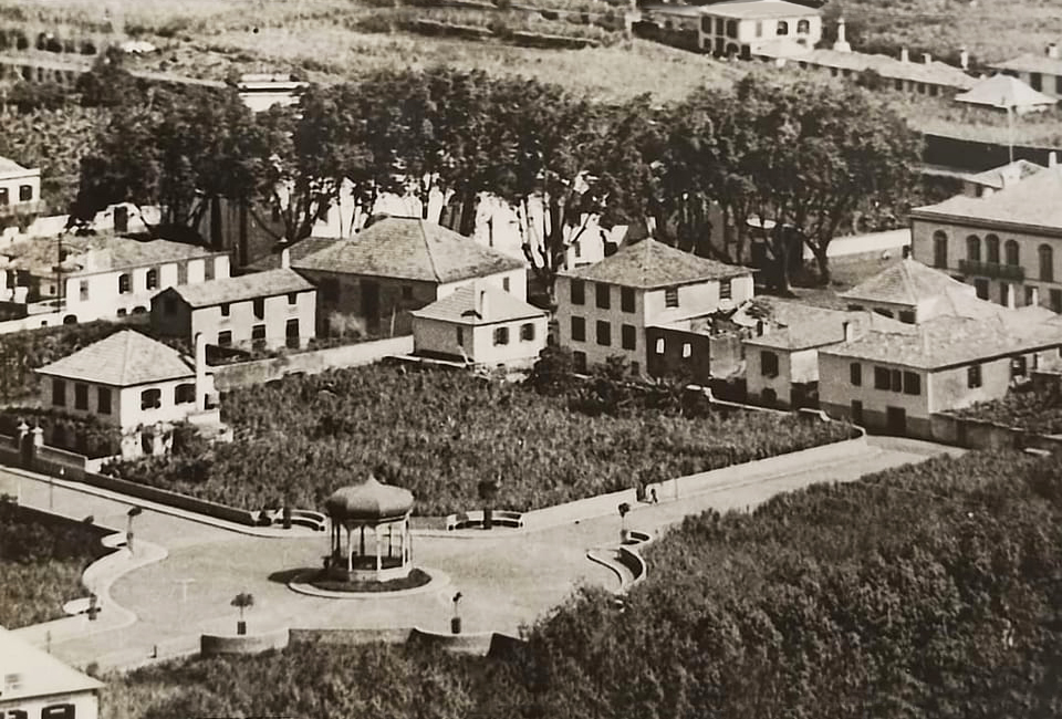 Coreto de Machico, fotografia de 1950 (c.), Machico, ilha da Madeira ...
