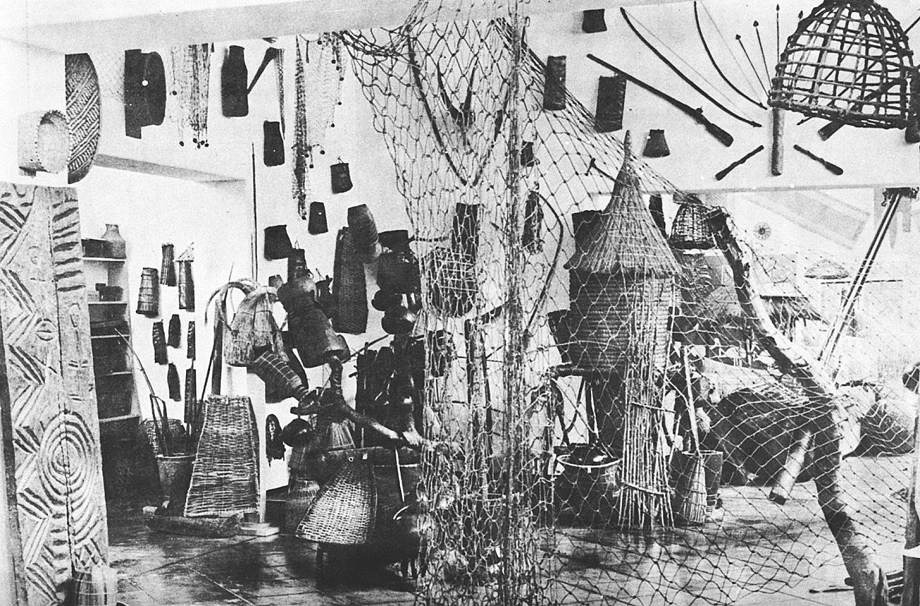 Sala da Pesca do Museu do Dundo, 1958, Lunda, Angola. – Arquipélagos