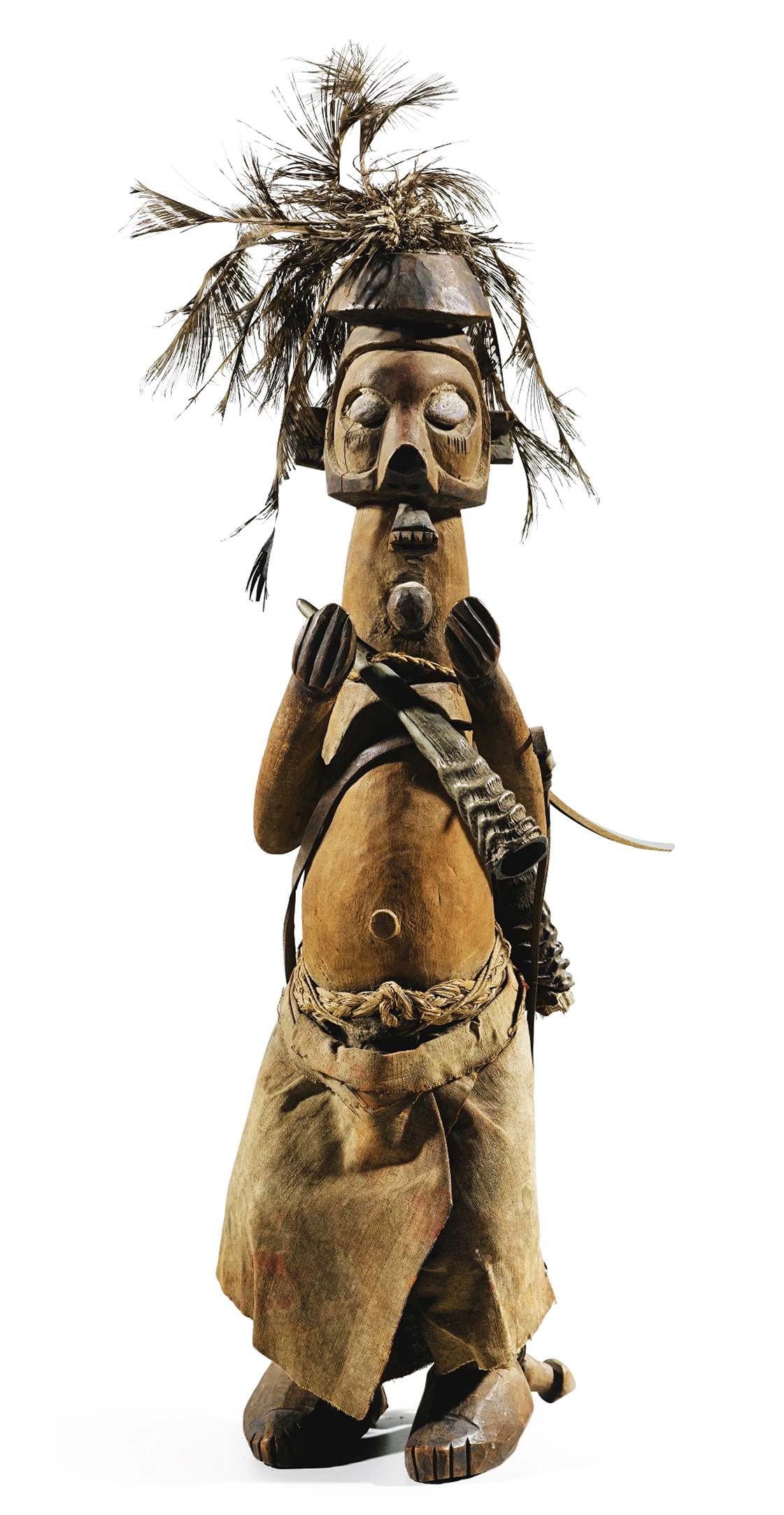 Fetiche Yaka “biteki” da coleção Marceau Rivière leilão da Sotheby’s ...