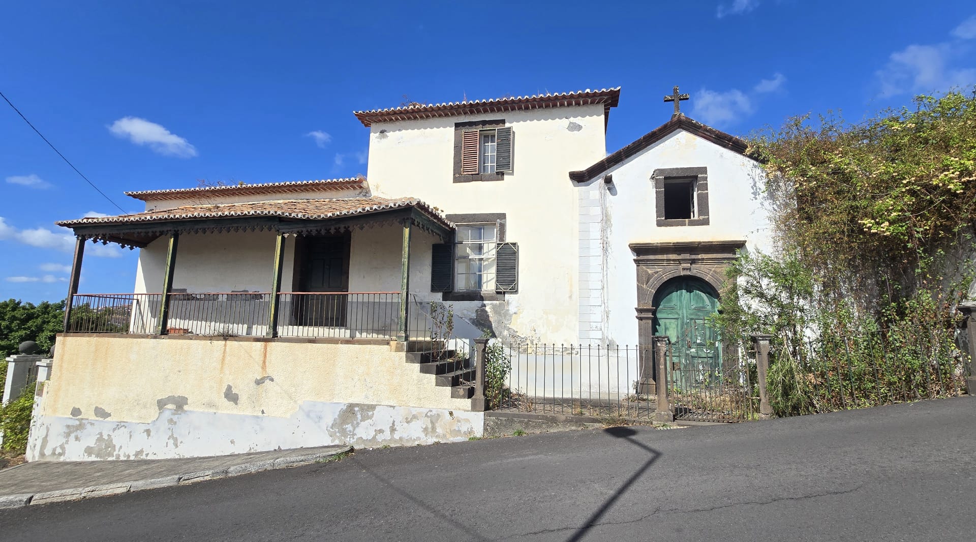 Solar e capela de São Gil de Santa Cruz, reconstrução de 1780 (c ...